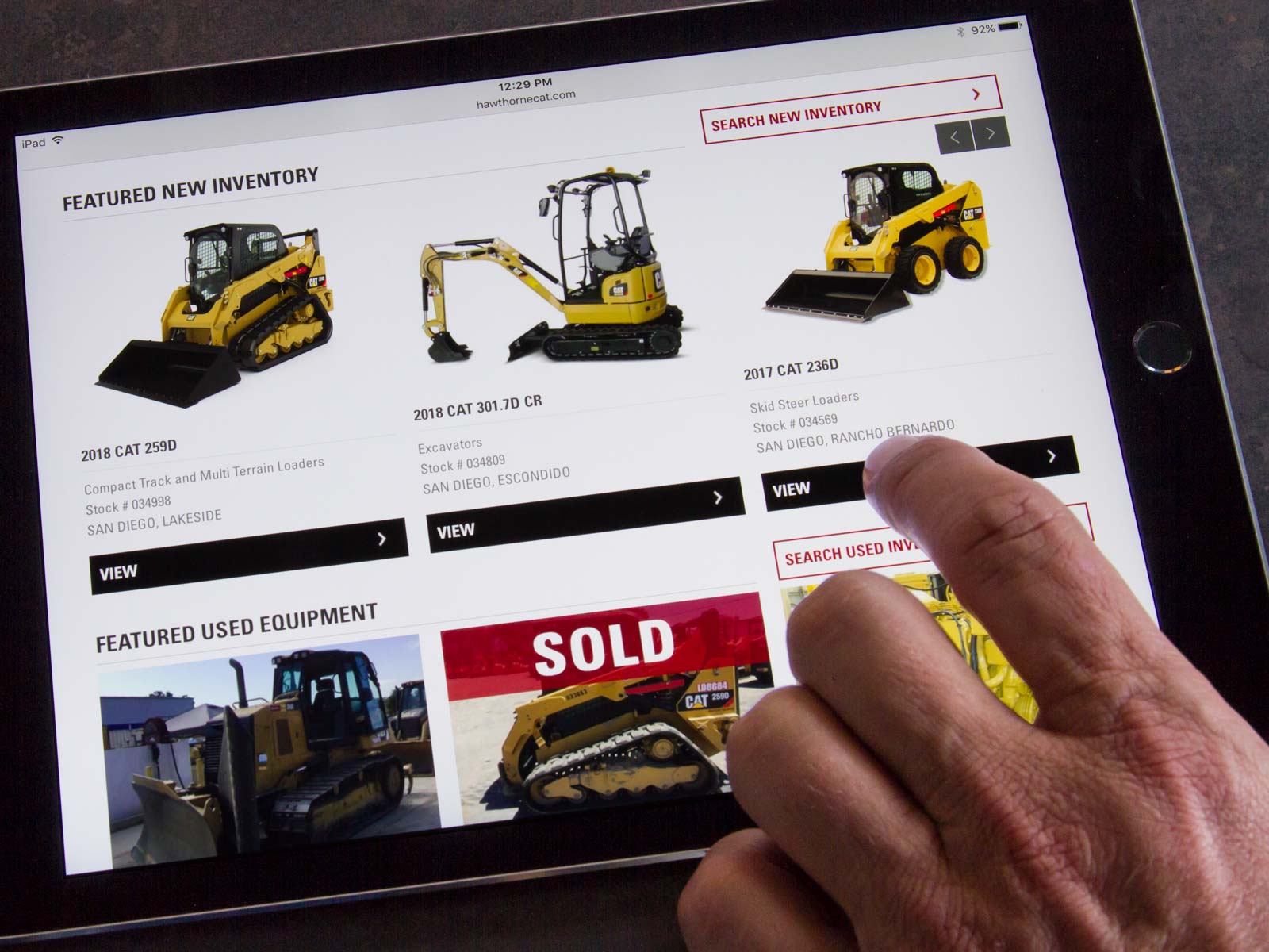 Cat Machines Online Inventory | Digital Agency - Parallel Interactive